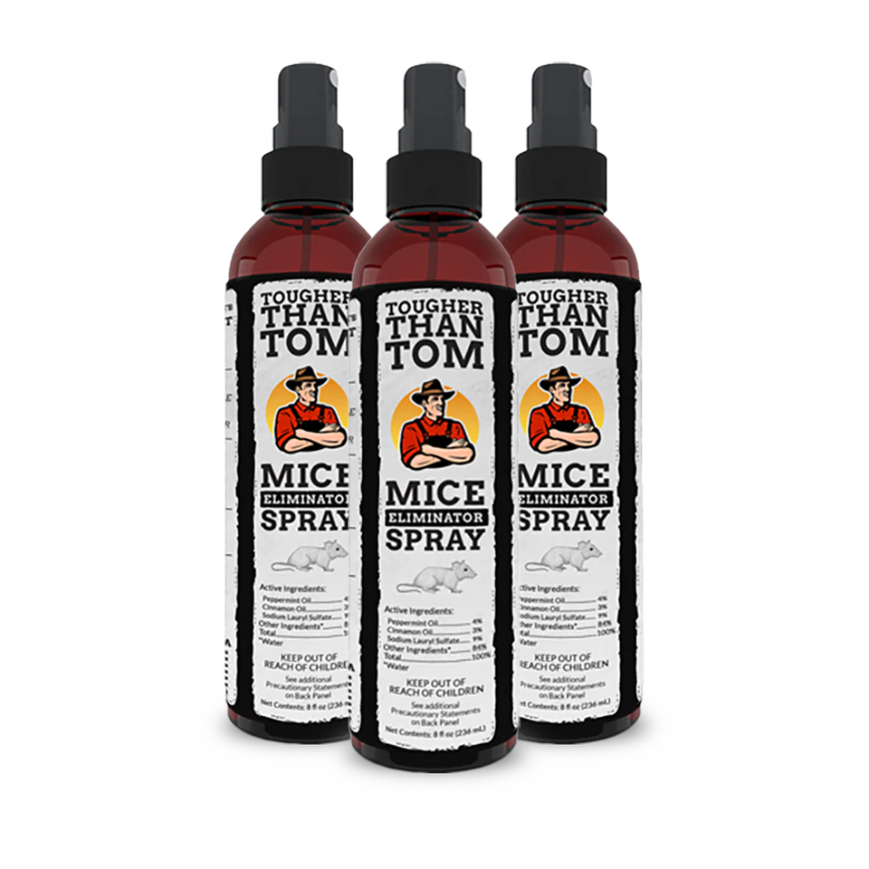 Mice Eliminator Spray MEGA Pack - buy 2 get 1 FREE offer! – Tougher ...